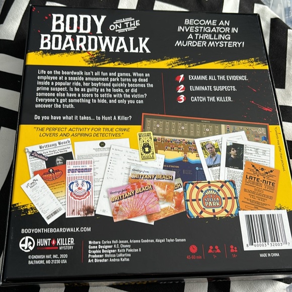 Hunt A Killer | Games | Hunt A Killer Body On The Boardwalk An ...